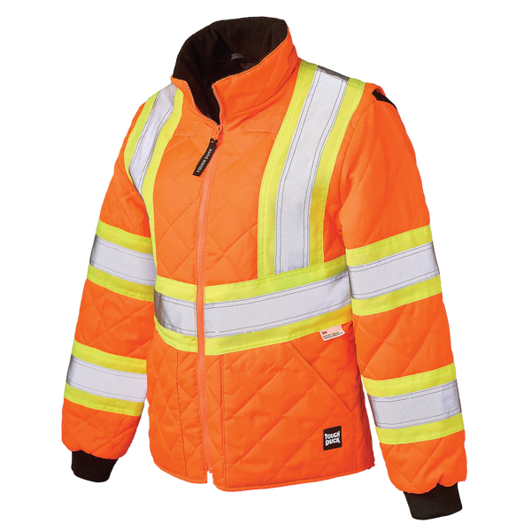 Tough Duck Women's Quilted Safety Freezer Jacket - SJ47 – WORK N WEAR