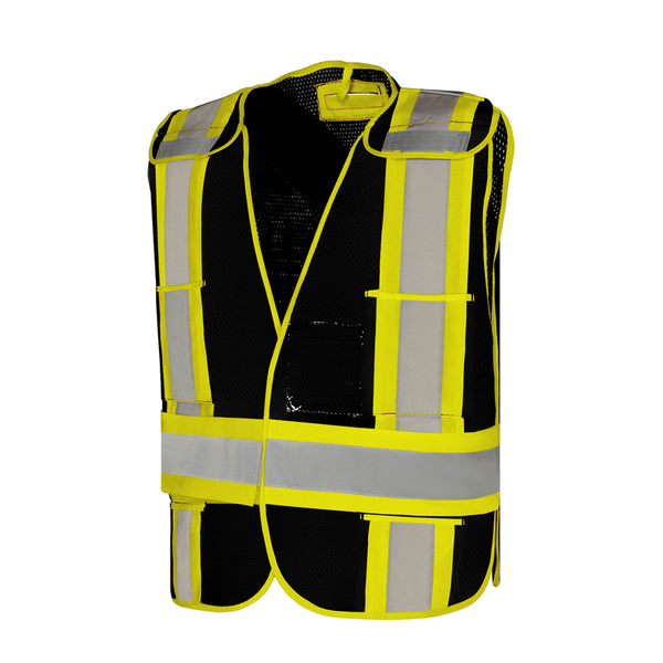 PIO Tear Away Hi-Vis Mesh Vest – WORK N WEAR