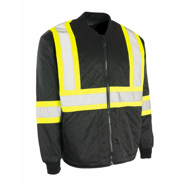 FORCEFIELD Hi-Vis Quilted Freezer Jacket 024-FJQ – WORK N WEAR